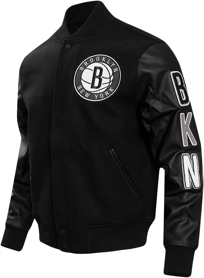 Pro Standard Mens NBA Classic Varsity Varsity Jacket(Black) - Pro Standard
